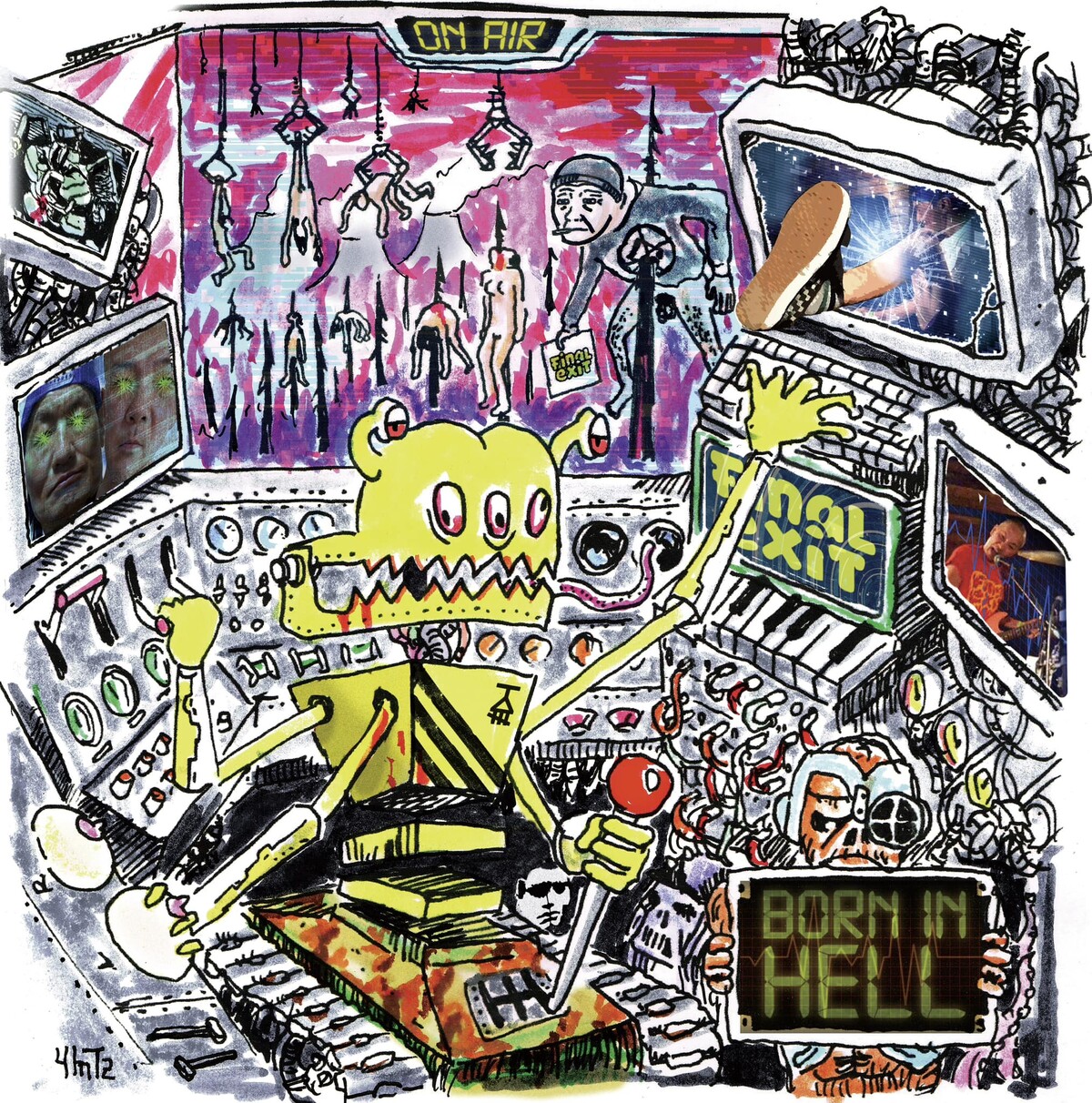 Born in Hell by Final Exit (Album, Noisegrind): Reviews, Ratings ...