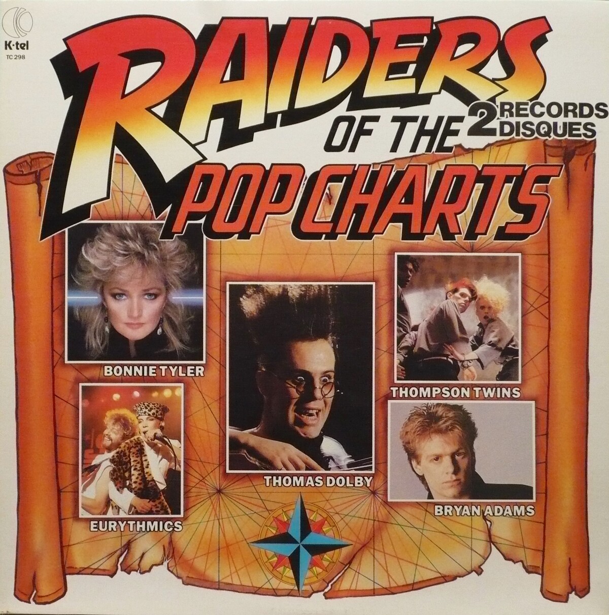Raiders Of The Pop Charts By Various Artists Compilation K Tel Tc