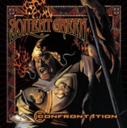 Confrontation [white w/ blue & black splatter vinyl] by Soilent Green ...