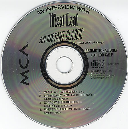 An Interview With Meat Loaf - An Instant Classic by Meat Loaf (EP ...