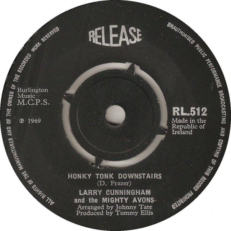 Honky Tonk Downstairs / Bracero by Larry Cunningham & The Mighty Avons ...