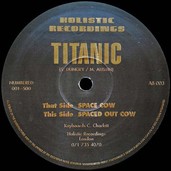 Space Cow / Spaced Out Cow by Titanic (Single, Acid Trance): Reviews ...