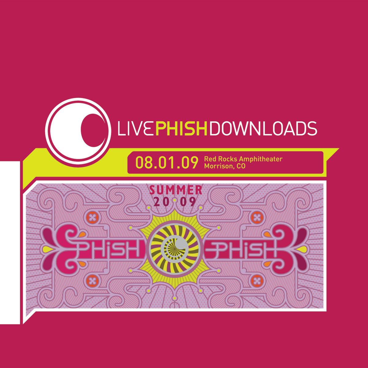 Live Phish - 08.01.09 - Red Rocks Amphitheatre - Morrison, CO by Phish ...