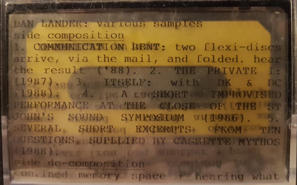 Composition / De-Composition by Dan Lander (Album, Field Recordings ...