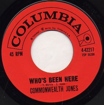Who's Been Here / Do Do Do by Commonwealth Jones (Single, Rockabilly ...