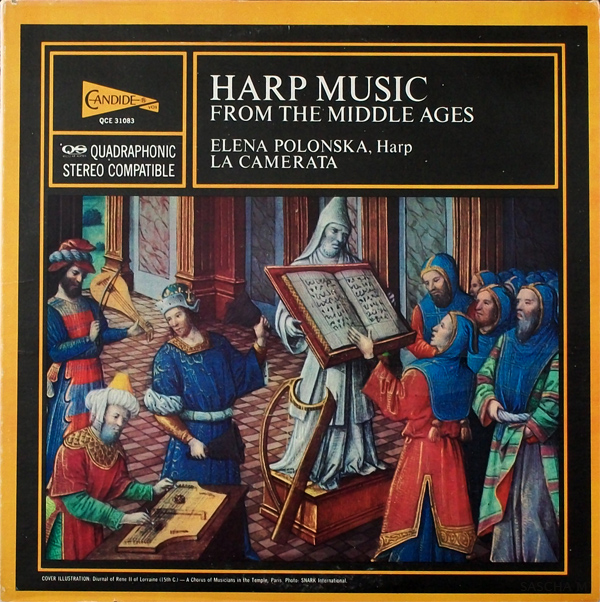 Harp Music From the Middle Ages by Elena Polonska & La Camerata (Album ...