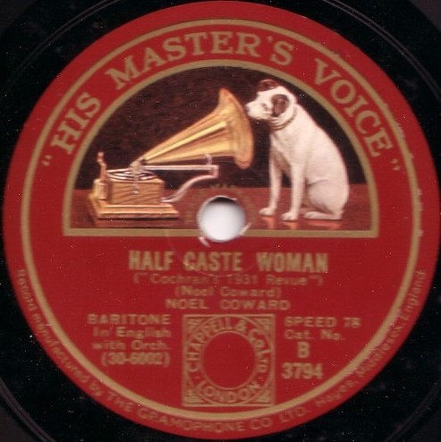 Half Caste Woman / Any Little Fish by Noël Coward (Single, Traditional ...