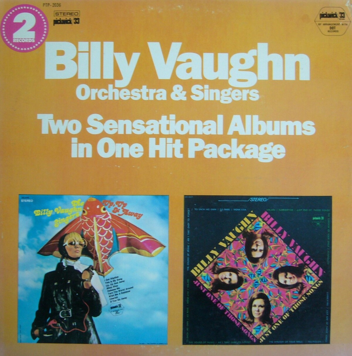 Two Sensational Albums in One Hit Package by The Billy Vaughn Singers ...