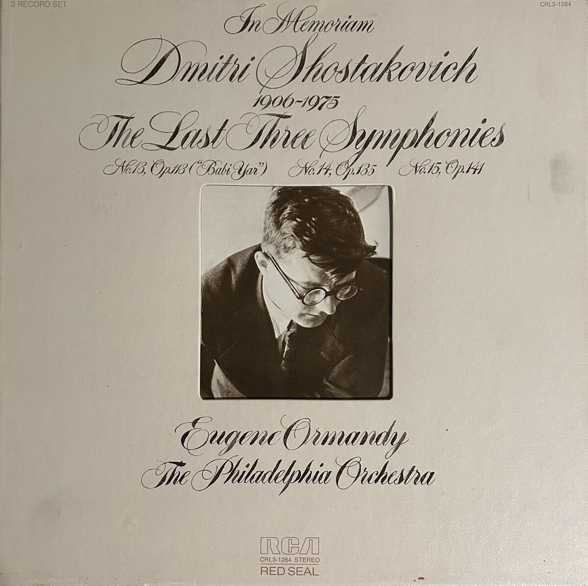 The Last Three Symphonies by The Philadelphia Orchestra / Eugene Ormandy (Compilation, Modern ...