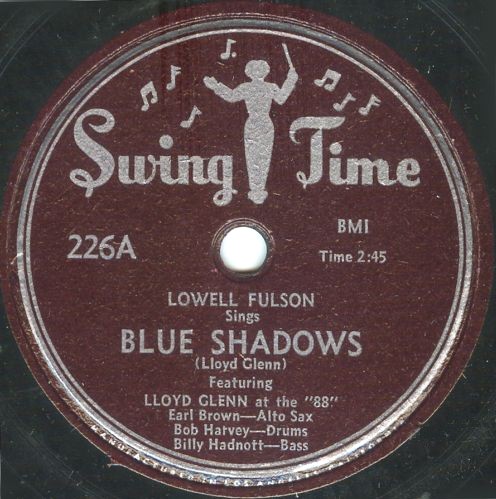 Blue Shadows / Low Society Blues by Lowell Fulson (Single, Electric ...
