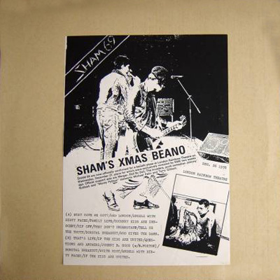 Sham's Xmas Beano by Sham 69 (Bootleg, Oi!): Reviews, Ratings, Credits ...