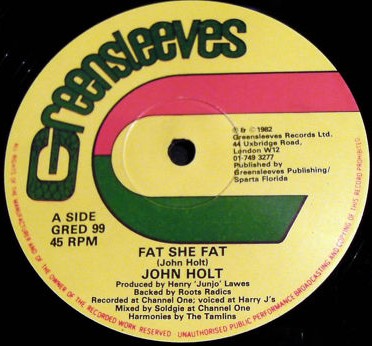 Fat She Fat / Rat by John Holt / Yellowman & Fathead (Single, Dancehall ...