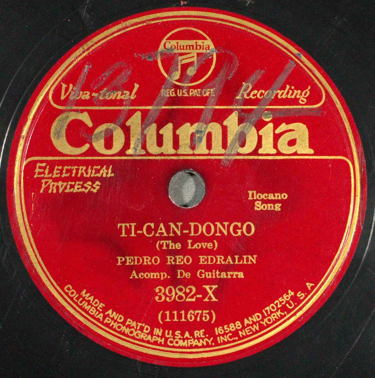 Ti-can-dongo / Pamolinagen by Pedro Reo Edralin (Single, Ilocano Music ...