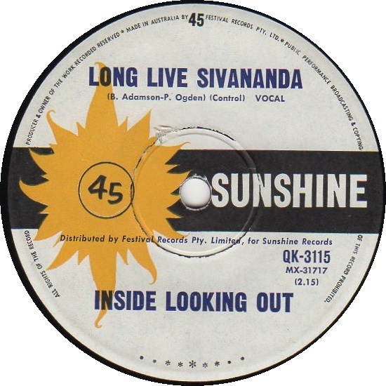 Long Live Sivananda / On Whom Her Favour Falls by Inside Looking Out ...