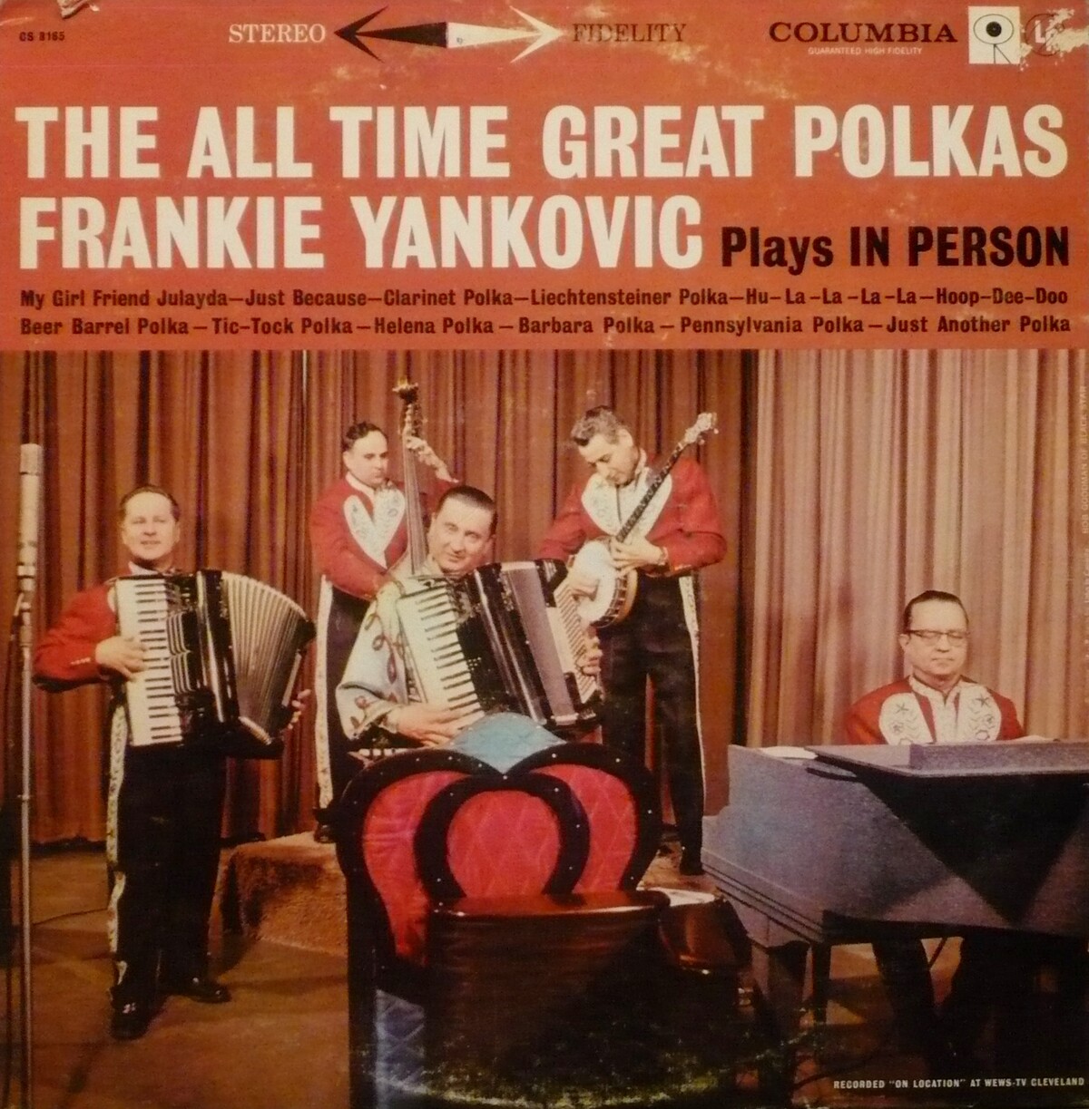 Frankie Yankovich Plays in Person the All Time Great Polkas by Frankie ...