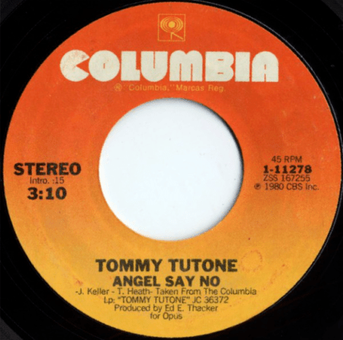Angel Say No / The Blame by Tommy Tutone (Single, Power Pop): Reviews ...