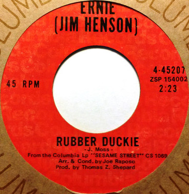 Rubber Duckie by Ernie (Single, Children's Music): Reviews, Ratings ...