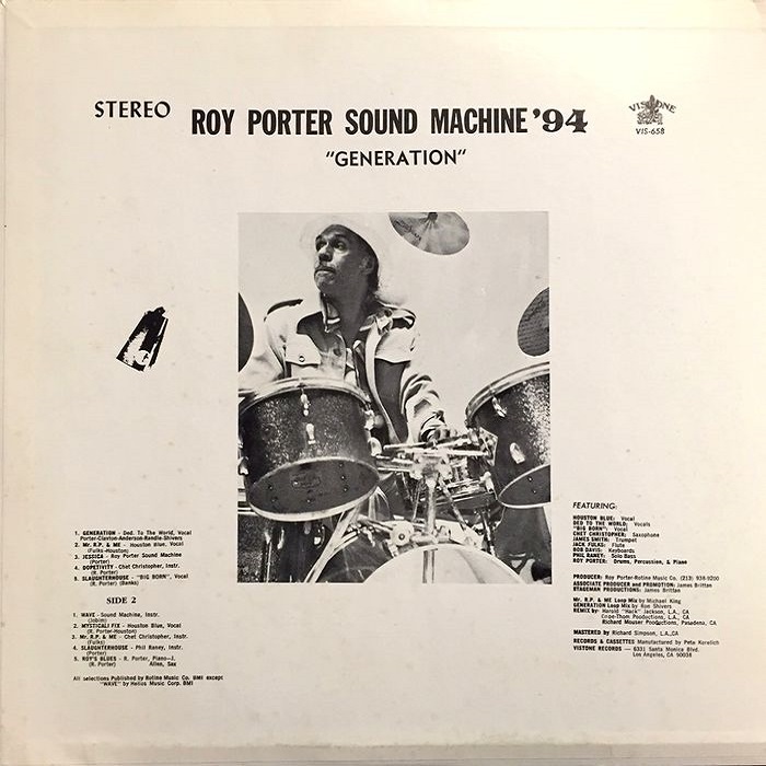 Generation by Roy Porter Sound Machine '94 (Album, Jazz-Funk): Reviews ...