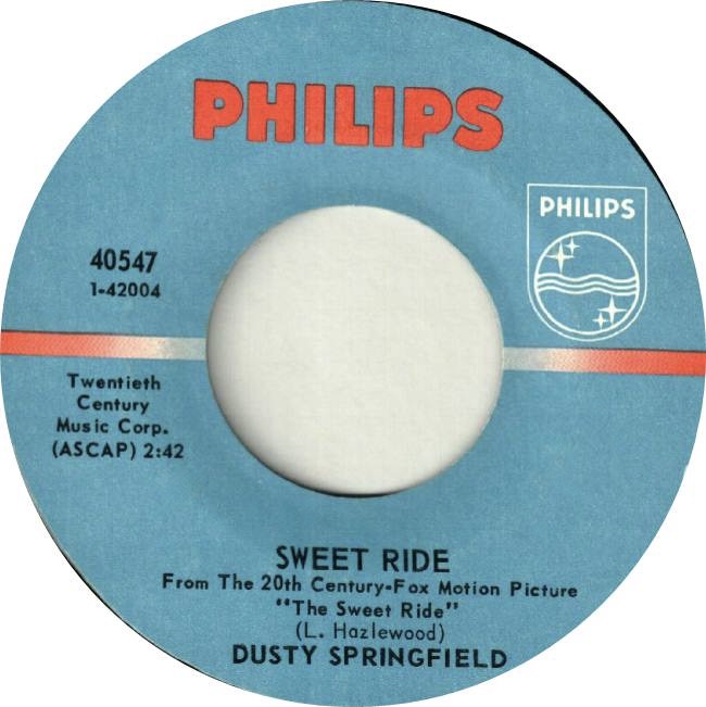 Sweet Ride (Theme from "The Sweet Ride") / No Stranger Am I by Dusty ...