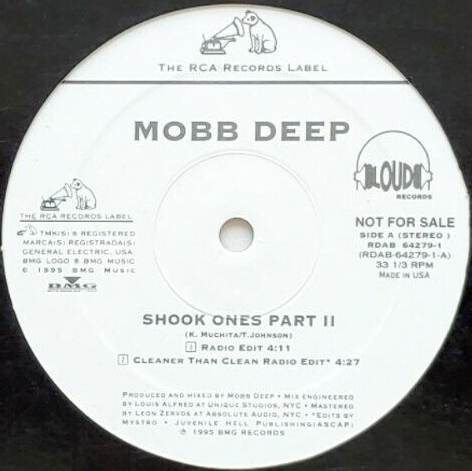 Shook Ones Part II by Mobb Deep (Single; RCA; RDAB-64279-1): Reviews ...
