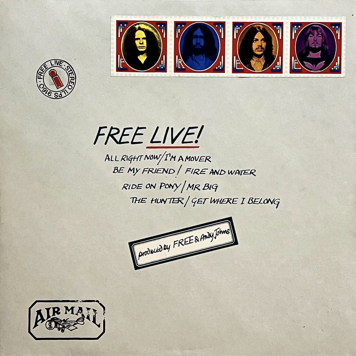 Free Live! by Free (Album, Blues Rock): Reviews, Ratings, Credits, Song ...