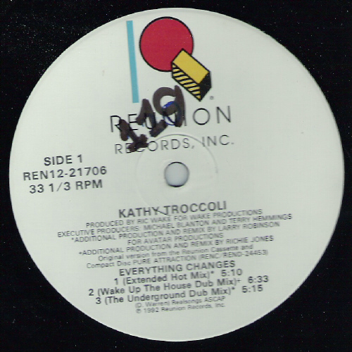 Everything Changes by Kathy Troccoli (Single, Dance-Pop): Reviews, Ratings, Credits, Song list ...