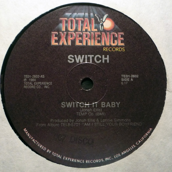 Switch It Baby by Switch (Single, Synth Funk): Reviews, Ratings ...