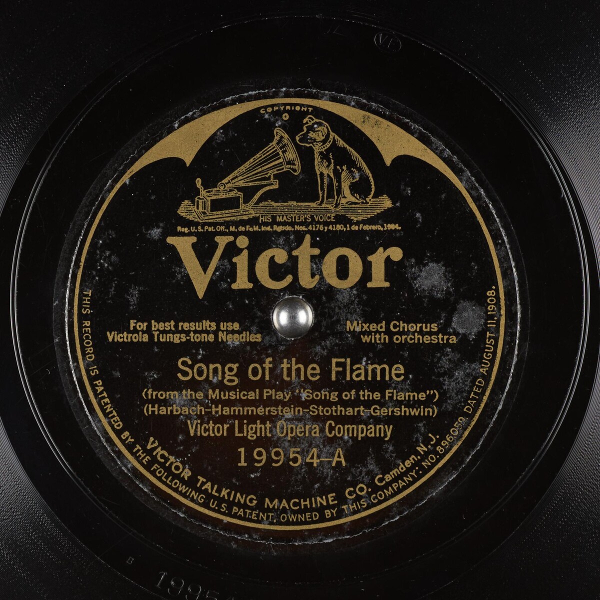 Song of the Flame / Cossack Love Song by Victor Light Opera Company ...