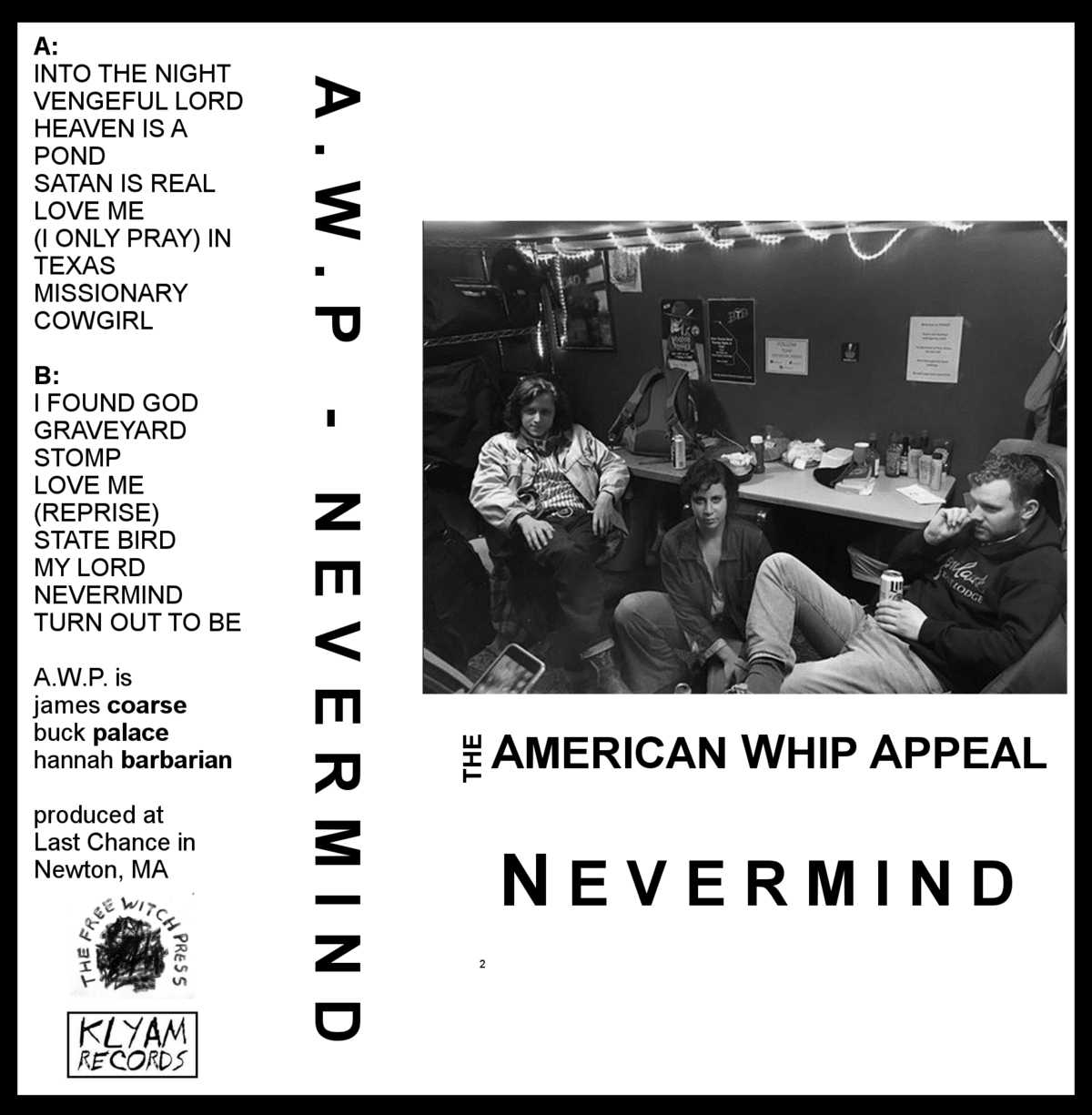 Nevermind by American Whip Appeal (Album, Folk Rock): Reviews, Ratings ...