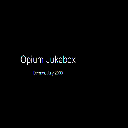 Demos, July 2000 by Opium Jukebox (EP): Reviews, Ratings, Credits, Song list - Rate Your Music