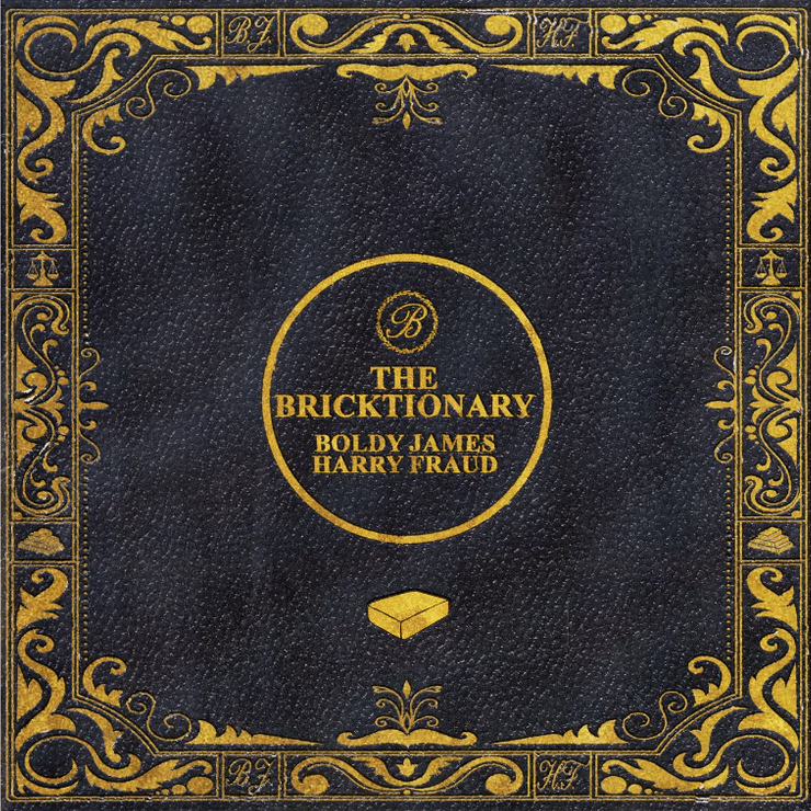 The Bricktionary [marbled gold vinyl] by Boldy James & Harry Fraud ...