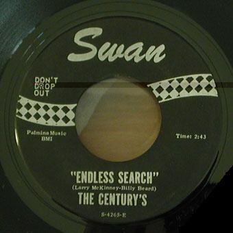Endless Search / Hard Times by The Centurys (Single, Garage Rock ...