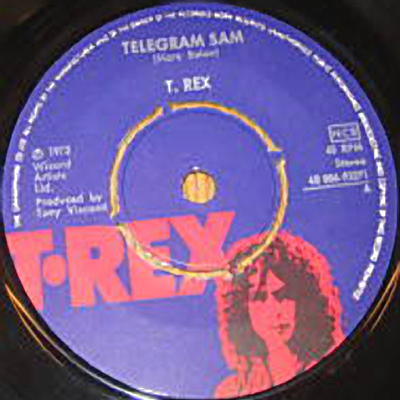 Telegram Sam by T. Rex (Single; T. Rex; 4E 006 93271): Reviews, Ratings ...