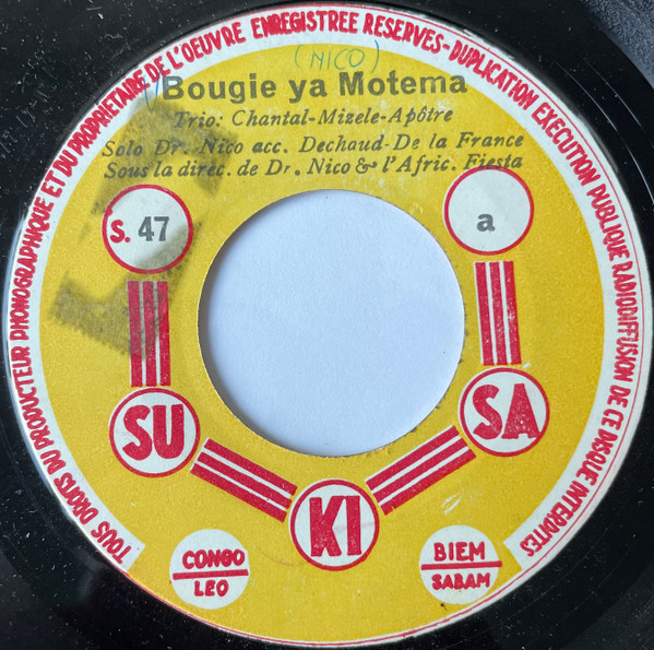 Bougie ya motema / Runeme mama by Dr. Nico & l'African Fiesta Sukisa ...