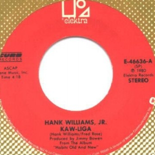 Kaw-Liga / American Way by Hank Williams, Jr. (Single, Country Rock ...