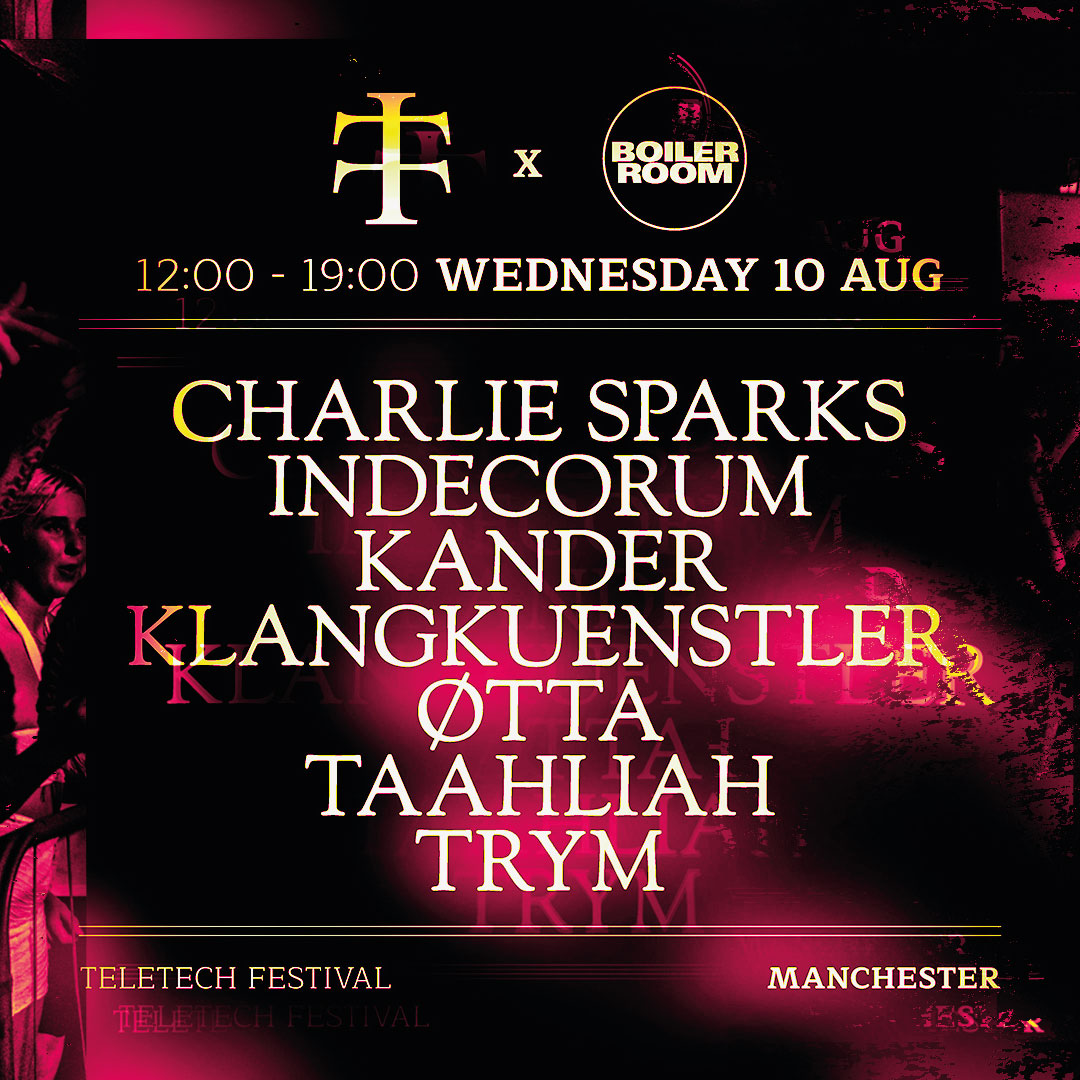 Boiler Room × Teletech Festival 2022 by Klangkünstler (DJ Mix, Hard ...