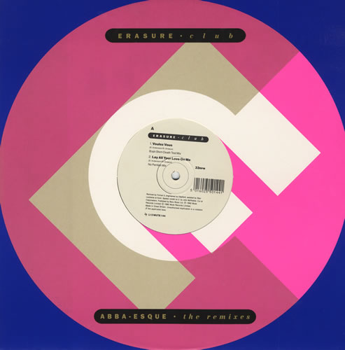 ABBA-esque: The Remixes by Erasure (EP; Mute; L12 MUTE 144): Reviews ...