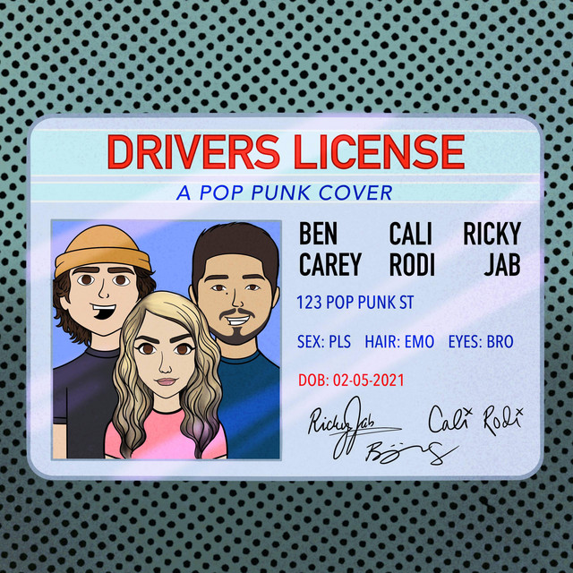 Drivers License by RickyJab, Cali Rodi & Ben Carey (Single): Reviews ...