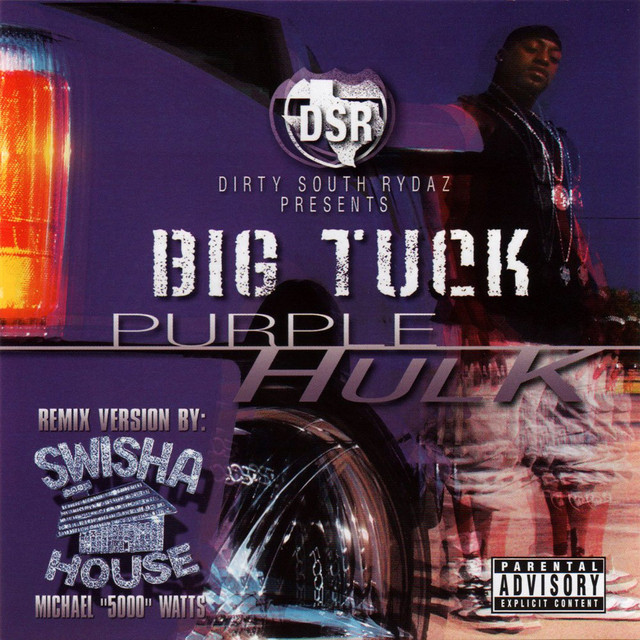 Purple Hulk: Screwed & Chopped by Big Tuck (Album; T-Town; TTM-2027 ...