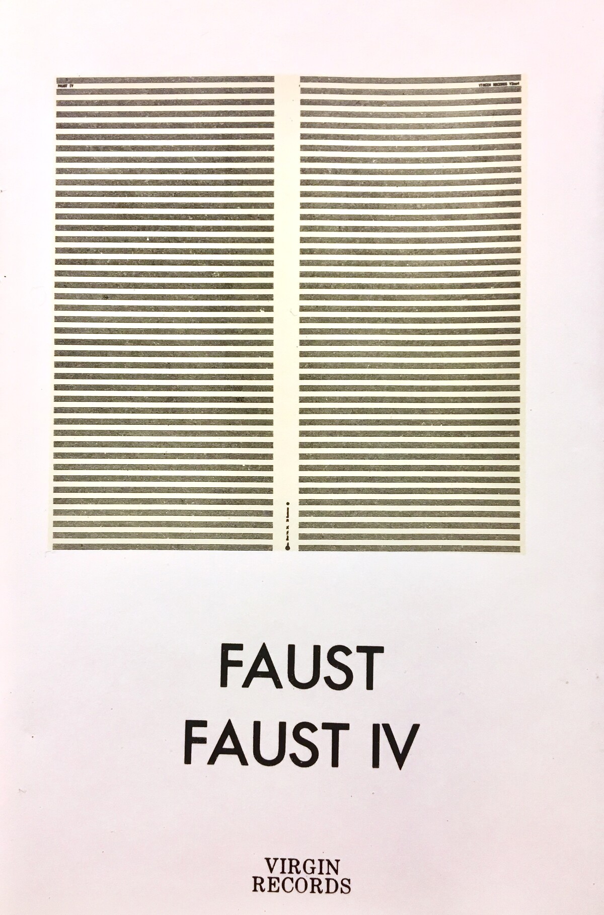 Faust IV by Faust (Album; Virgin; TCV2004): Reviews, Ratings, Credits ...