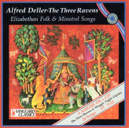 The Three Ravens: Elizabethan Folk & Minstral Songs by Alfred Deller ...