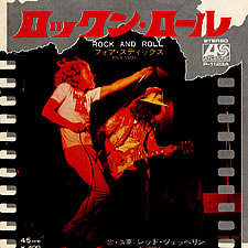 Rock and Roll / Four Sticks by Led Zeppelin (Single; Atlantic; P-1123A ...