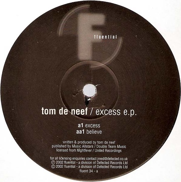 Exess E.P. by Tom De Neef (Single): Reviews, Ratings, Credits, Song ...