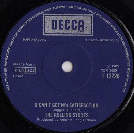 (I Can't Get No) Satisfaction / The Under Assistant West Coast ...