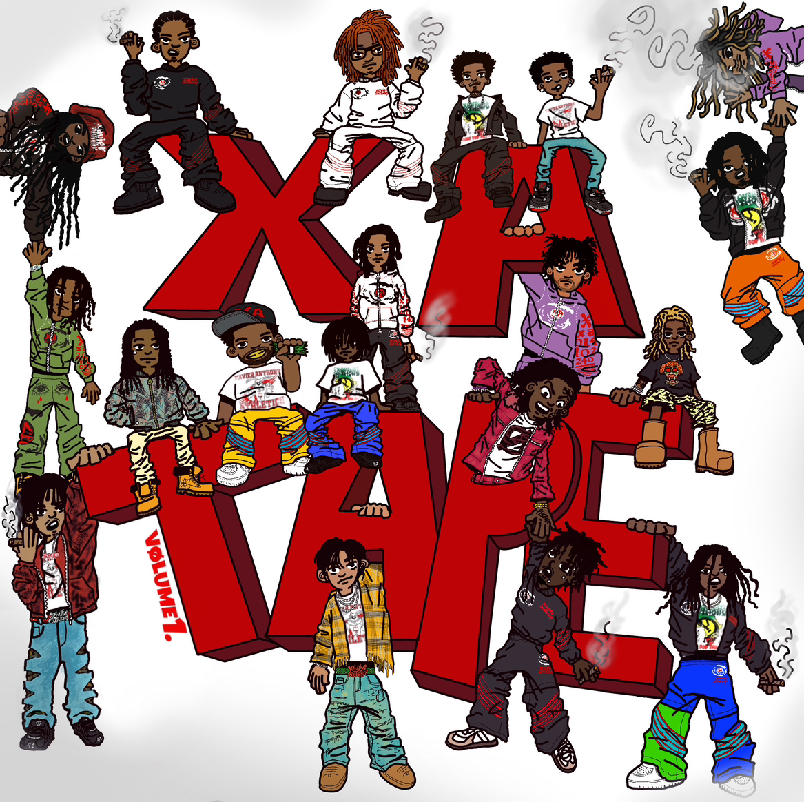 The XA Tape, Vøl. 1 by Various Artists (Mixtape, Trap): Reviews, Ratings, Credits, Song list ...