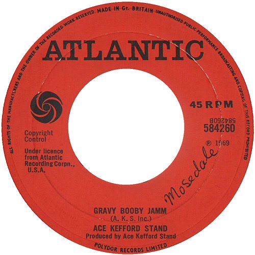 For Your Love / Gravy Booby Jamm by The Ace Kefford Stand (Single ...