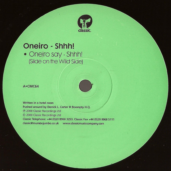 Shhh! by Oneiro (Single, Acid House): Reviews, Ratings, Credits, Song ...