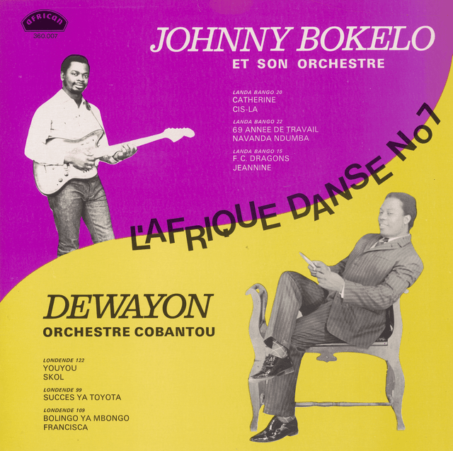 L'Afrique danse N° 7 by Johnny Bokelo et son orchestre / Dewayon ...