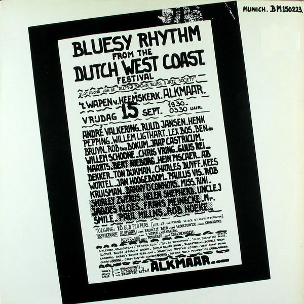 Bluesy Rhythm from the Dutch West Coast Festival by Various Artists ...