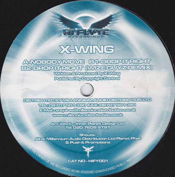Nobody Move / Drop It Right by X-Wing (Single, UK Garage): Reviews, Ratings, Credits, Song list ...